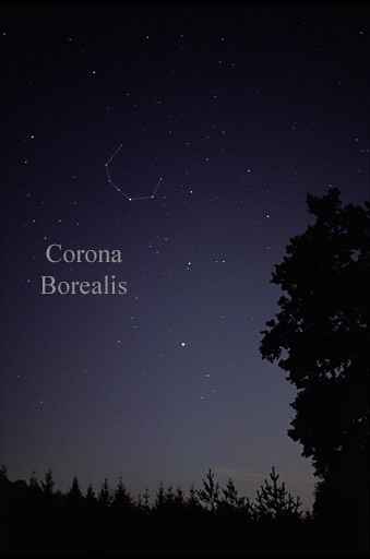 Constellations du Bouvier, de la Couronne boréale et d'Hercule ...
