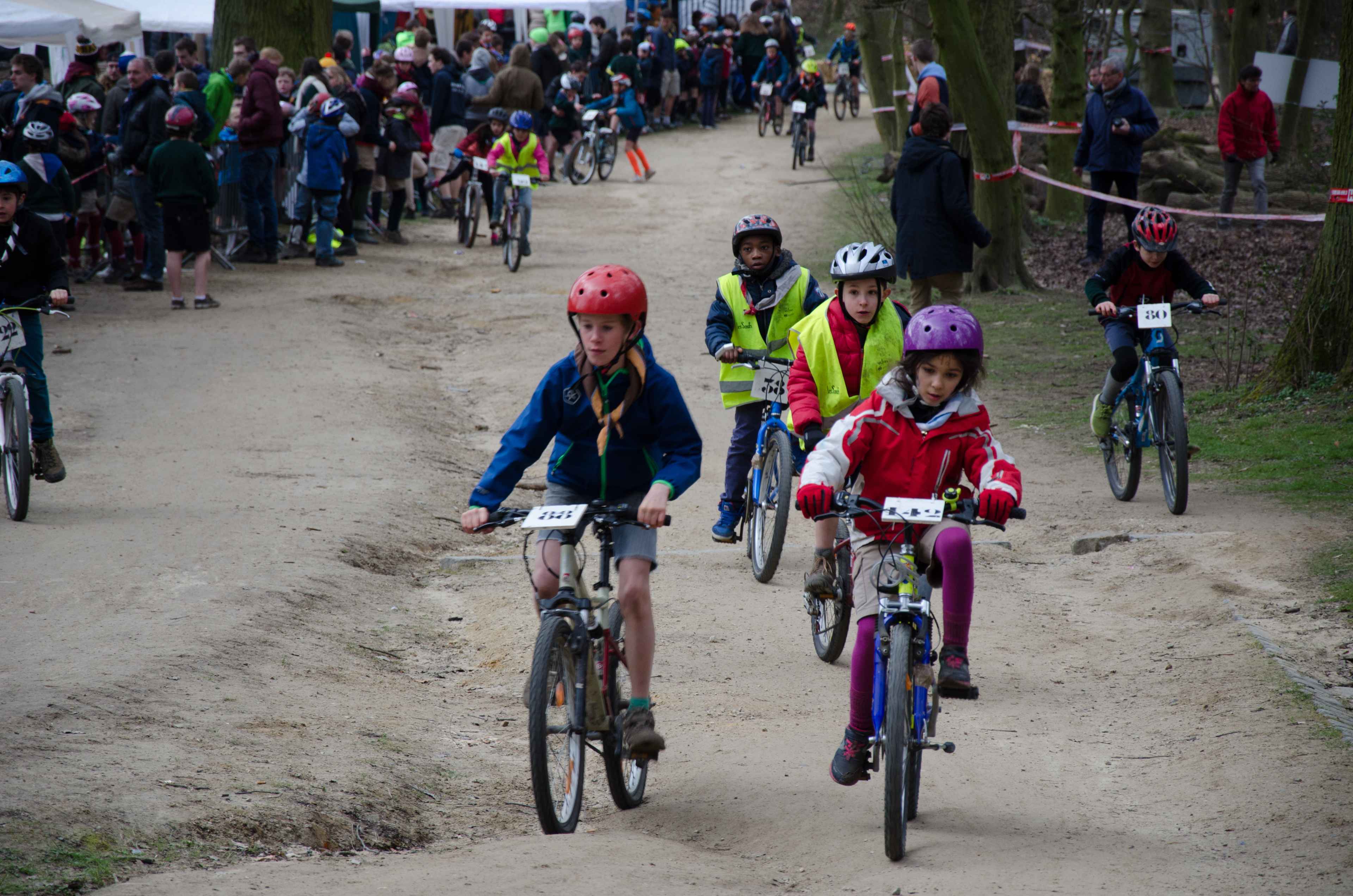 Les 5h VTT, la course pour les plus jeunes — LaToileScoute