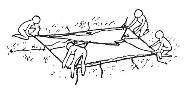 Monter une tente scoute — LaToileScoute